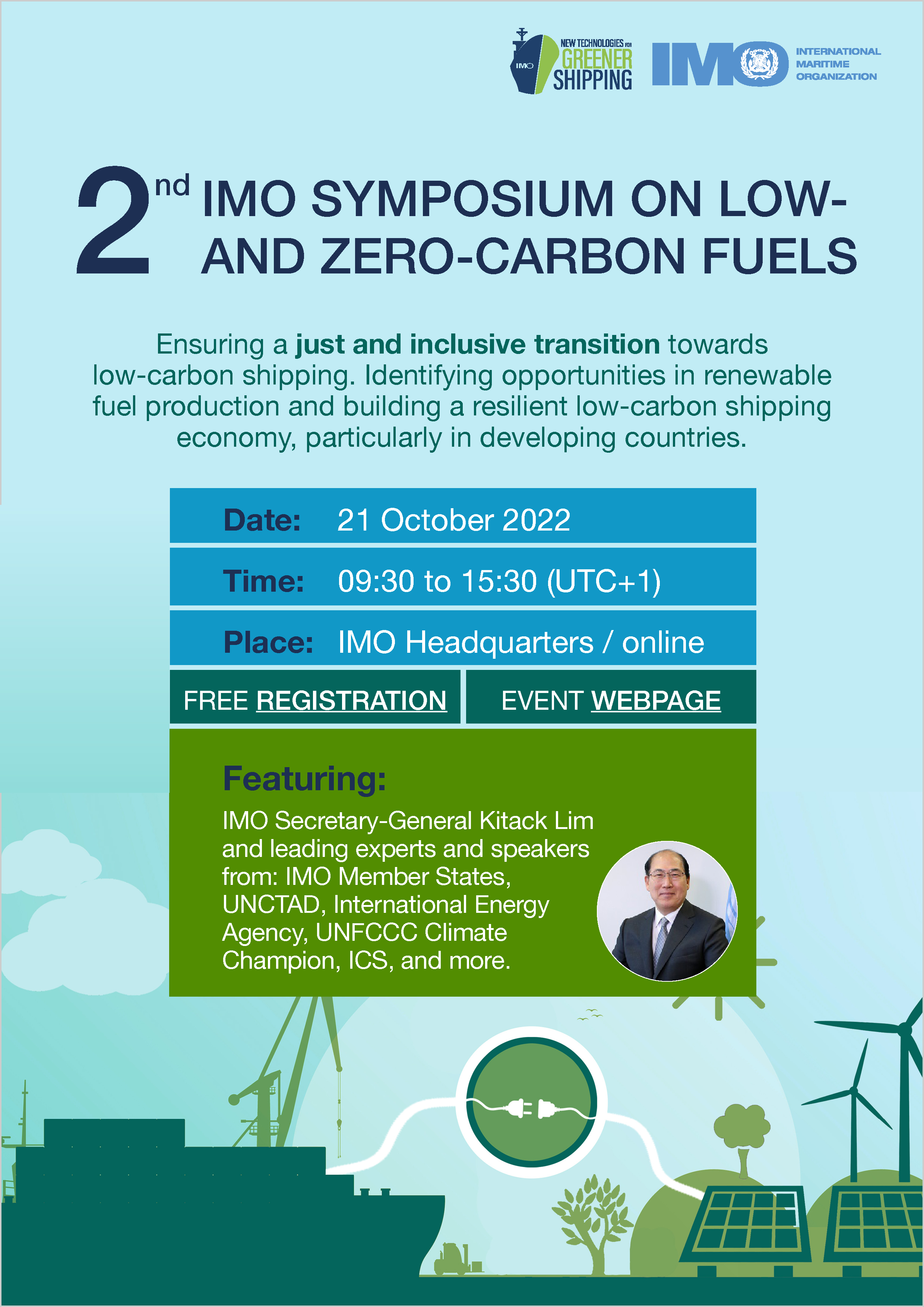 IMO Symposium on alternative low- and zero-carbon fuels for shipping