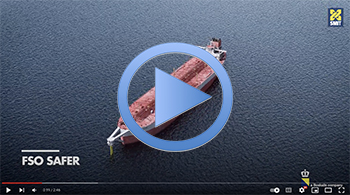 FSO SAFER: Ship-to-ship transfer of oil to tanker Yemen