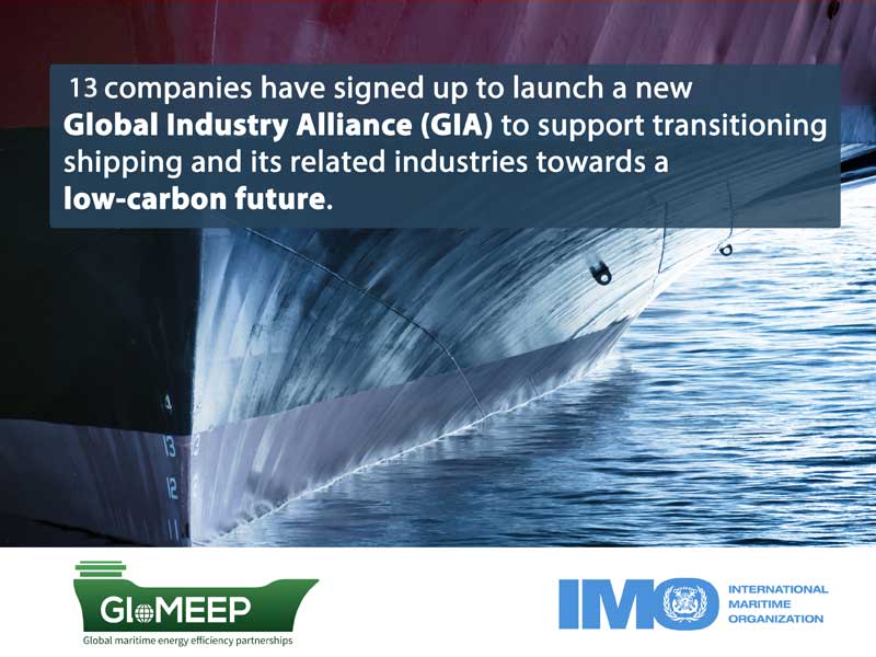 Global Industry Alliance launched to support low carbon shipping