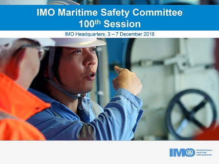 Visions of the future as Maritime Safety Committee celebrates 100th session