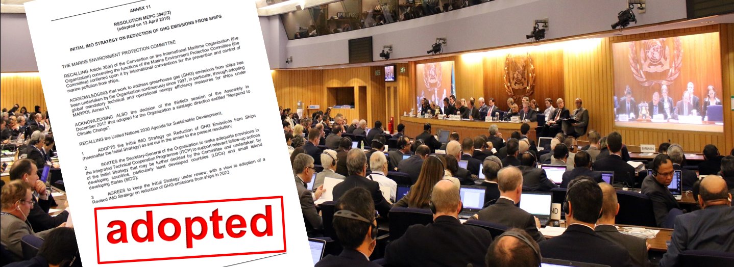 IMO Strategy on reduction of GHG emissions from ships