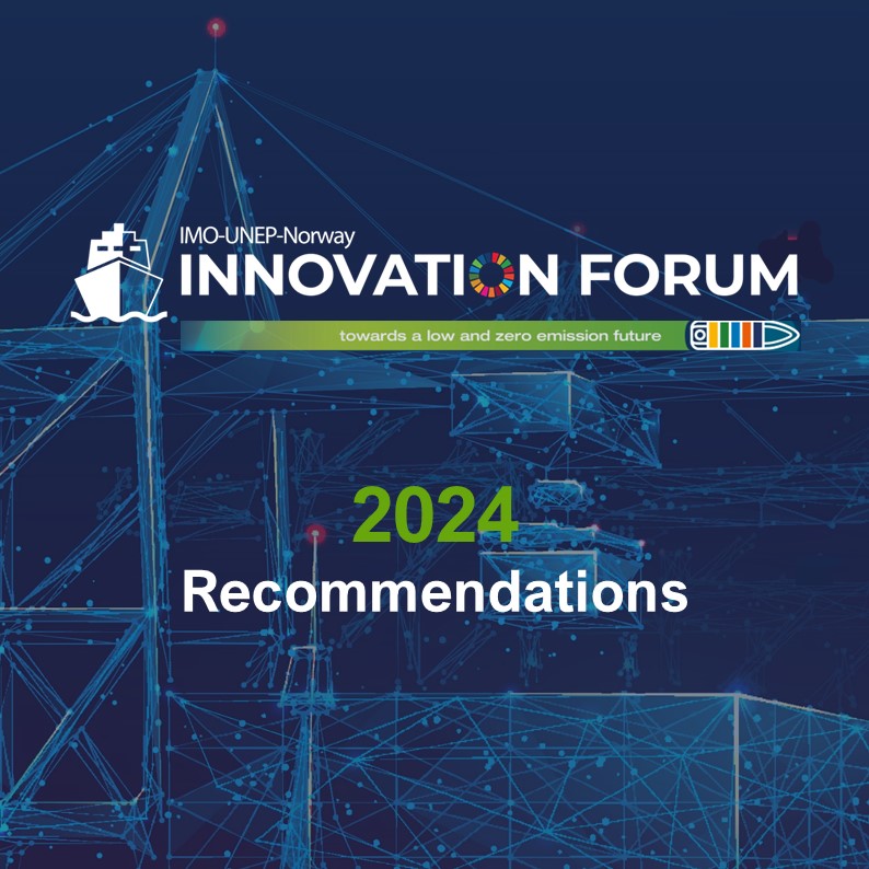 IMO-UNEP-Norway Innovation Forum 2024